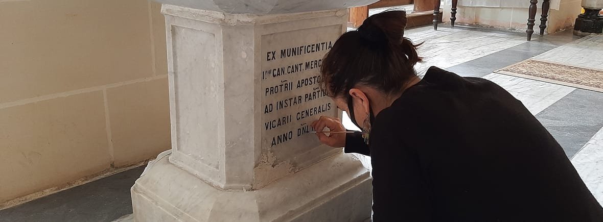 Restoration of marble works - VisitKalkara